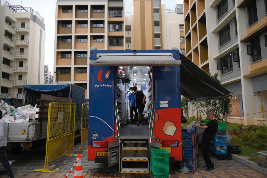 Mobile grocery to serve Tengah residents; HDB taking steps to cut ...