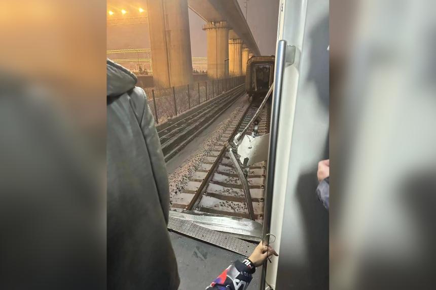Beijing subway train accident leaves 102 passengers with broken bones ...