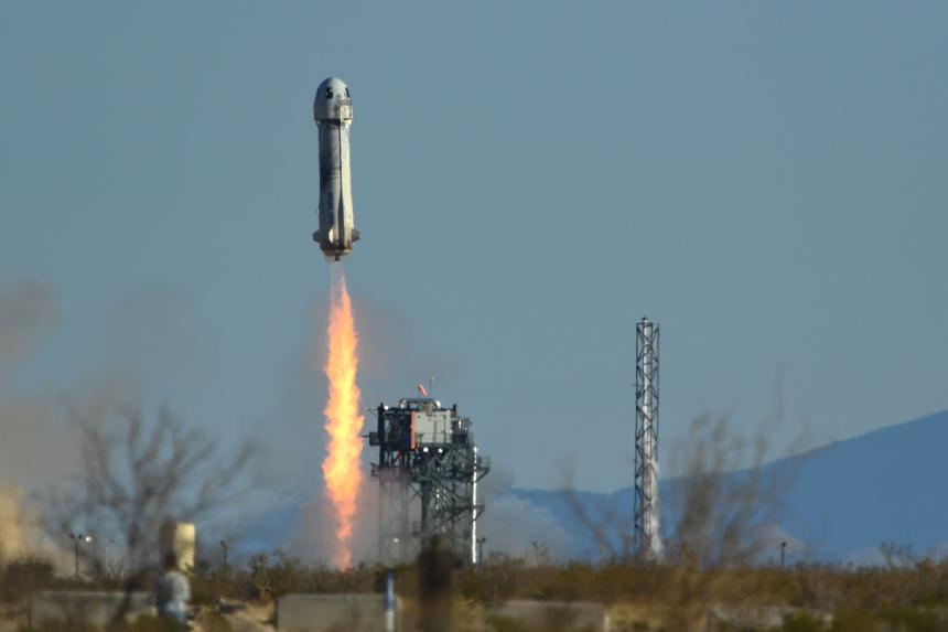Ground issue delays Blue Origin’s New Shepard rocket launch | The ...