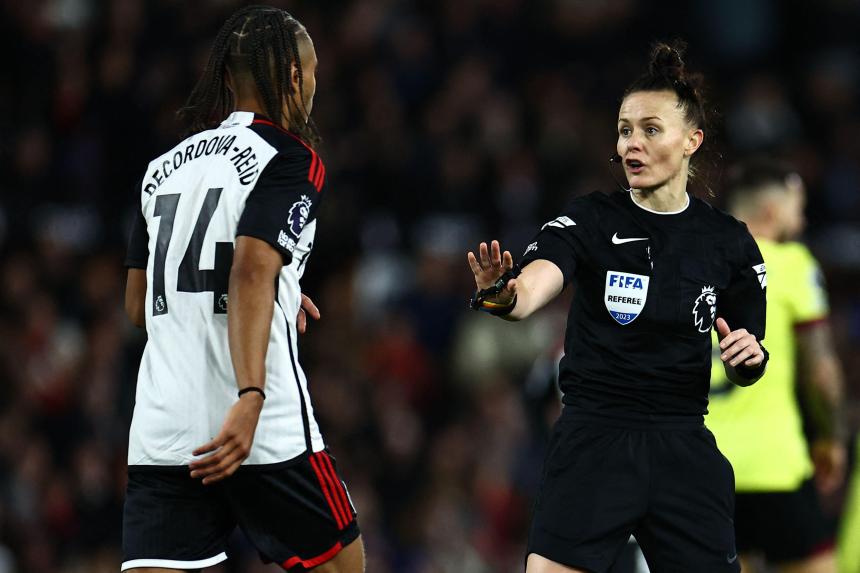 Rebecca Welch becomes first female referee in English Premier League ...