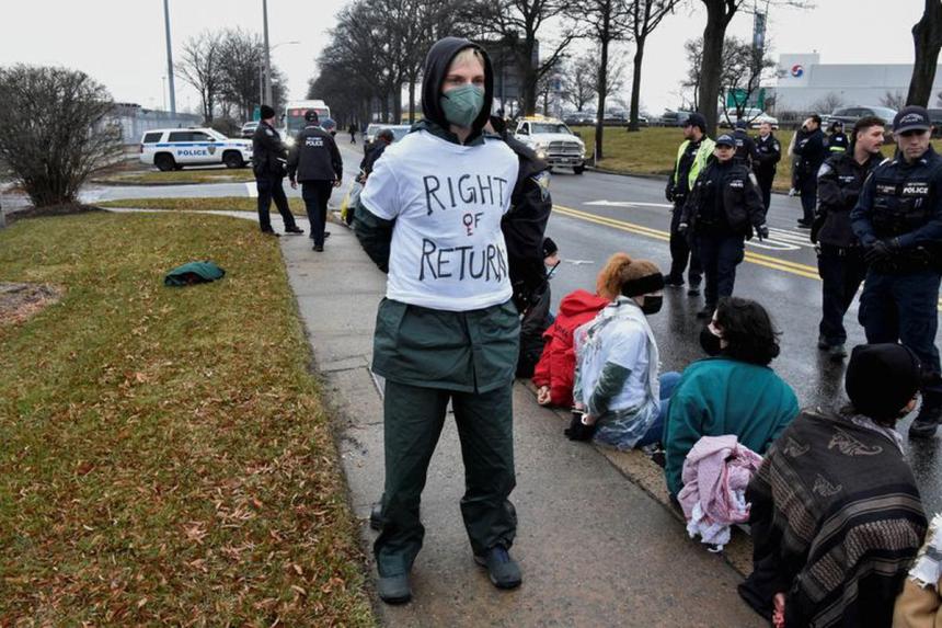 Dozens arrested in pro-Palestinian protests at two major US airports ...