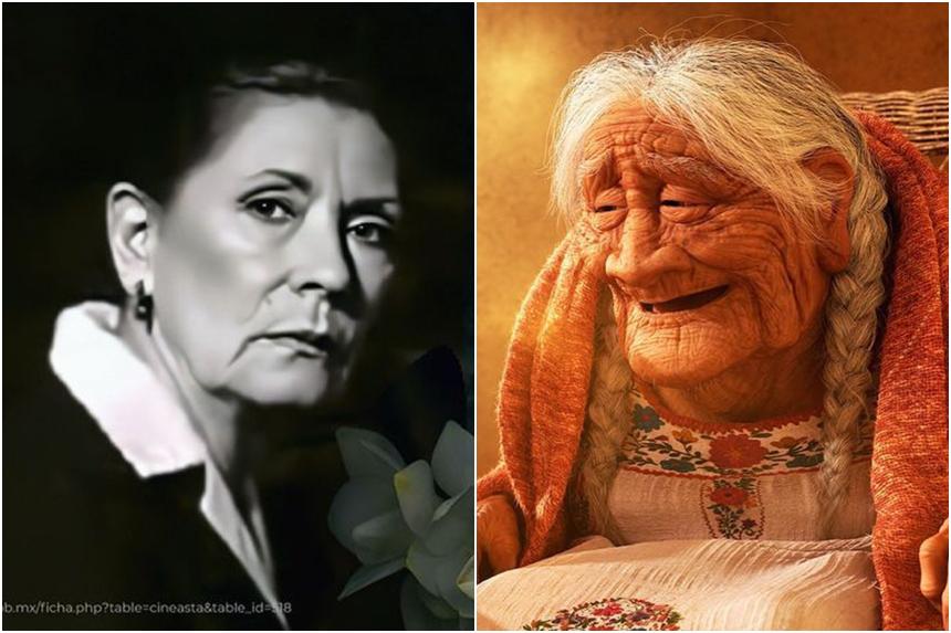 Mexican actress Ana Ofelia Murguia, voice of Mama Coco in Disney’s Coco ...
