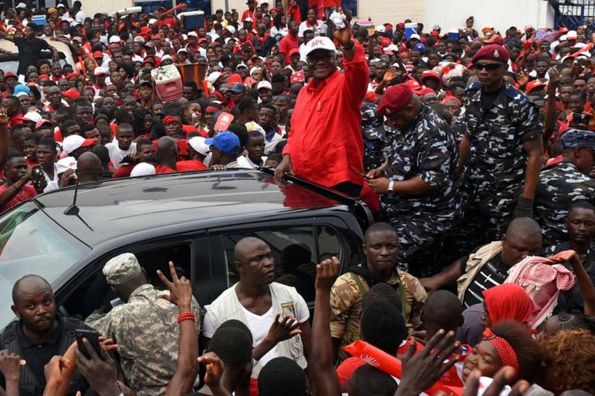 Sierra Leone charges ex-president's guard, 11 others over failed coup ...