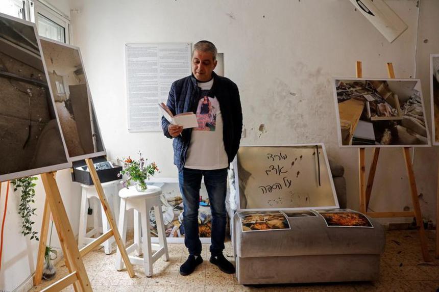 Israeli parents grieve in flat full of memories and bullet holes | The ...