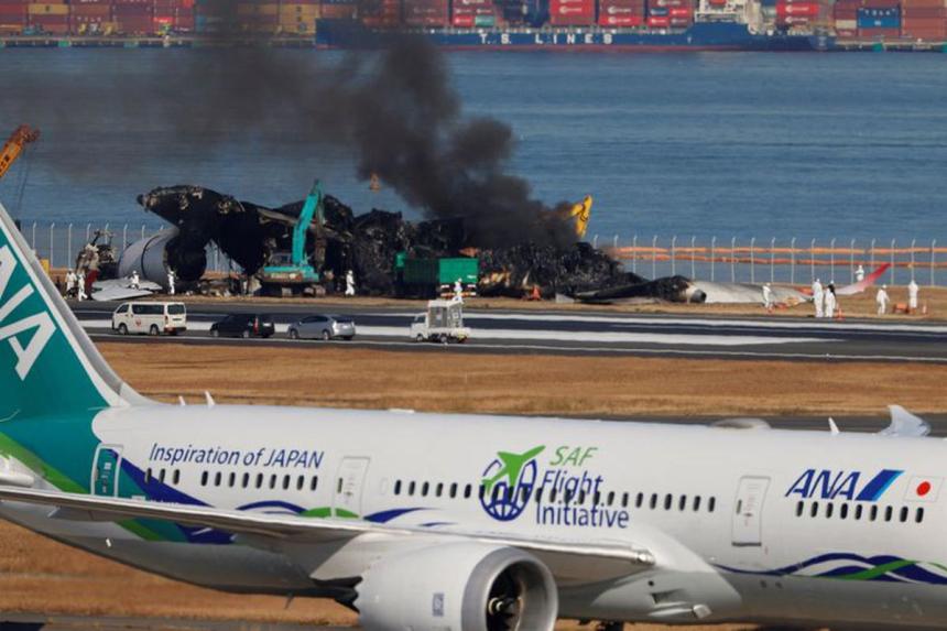 Key moments of Tokyo runway collision | The Straits Times