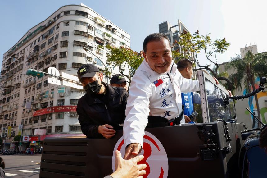 Former Taiwan top cop Hou Yu-ih banking on his record of bravery ...