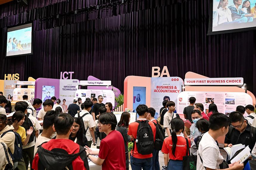 Polytechnics draw students from secondary schools, JCs and ITE through ...
