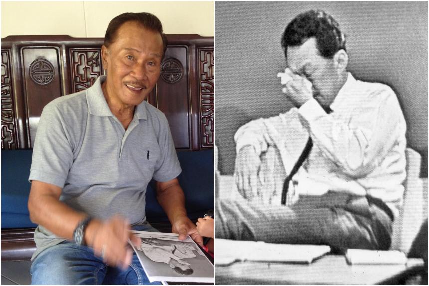 Photographer who shot iconic image of Lee Kuan Yew in tears dies | The Straits Times