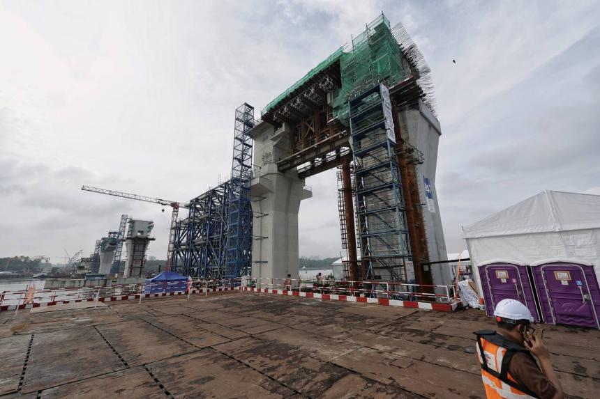 JB-Singapore RTS Link: Construction passes 65% mark on both sides ...