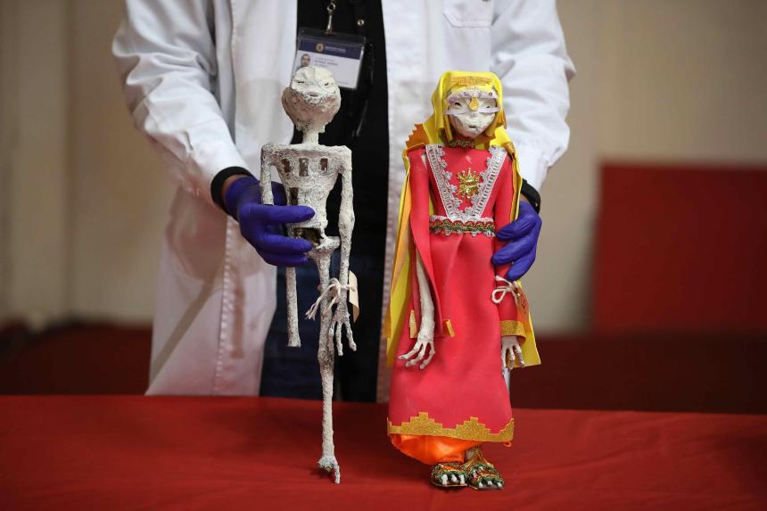 Scientists assert ‘alien mummies’ in Peru are really dolls made from ...