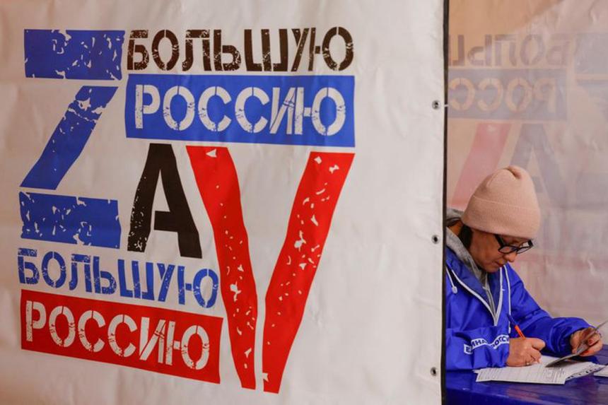 Putin gathers re-election signatures in Russian-held Ukraine | The ...