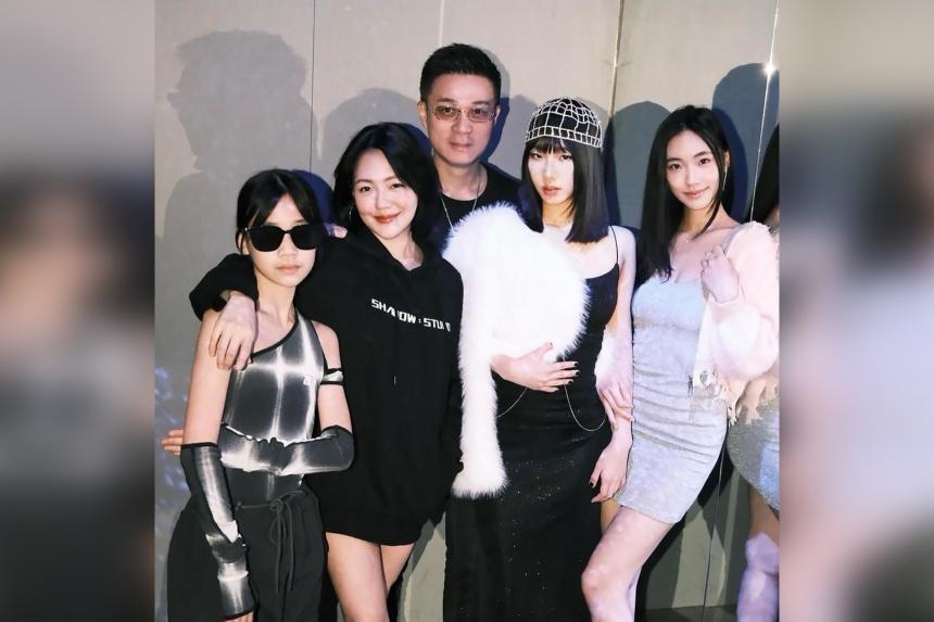 TV host Dee Hsu shares rare photo of family of five as eldest daughter ...