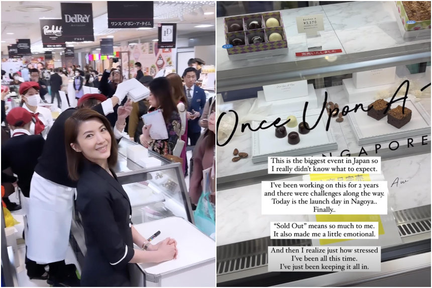 Actress Jeanette Aw opens her first chocolate pop-up in Nagoya | The ...