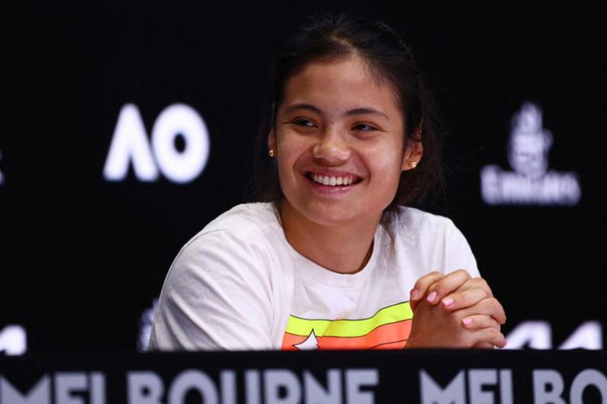 Raducanu excited by future after return from injury | The Straits Times