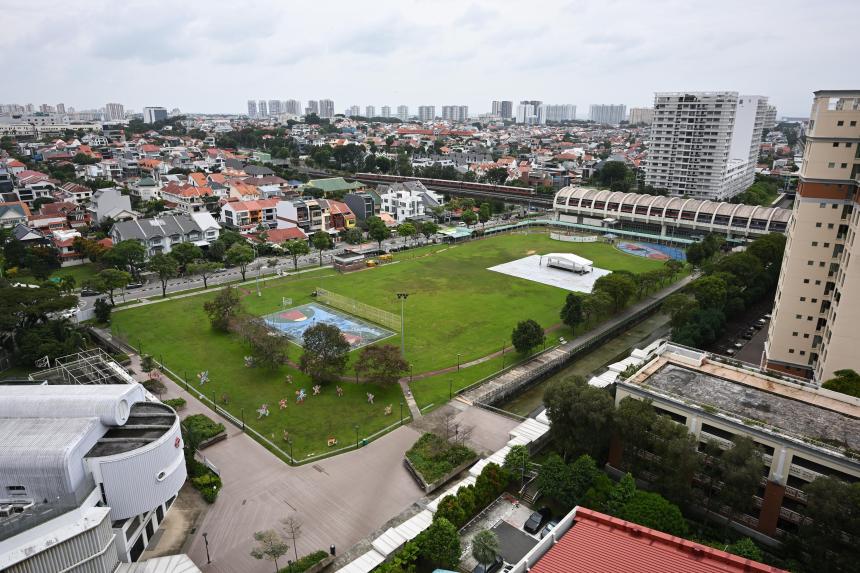 New homes and park set to be built near Kembangan MRT station ...