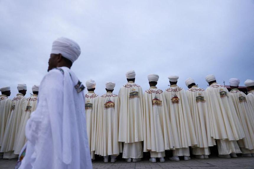 Ethiopians celebrate "Timket" festival that marks Jesus' baptism | The ...