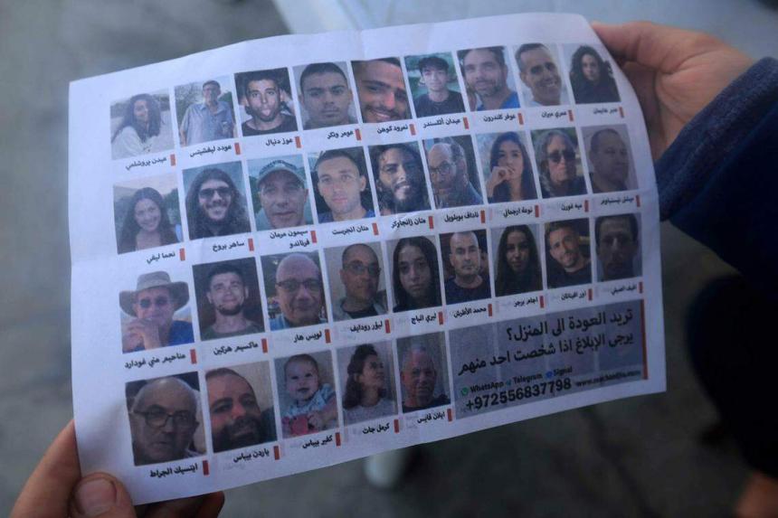 Fighting across Gaza as Israel drops leaflets seeking its hostages ...