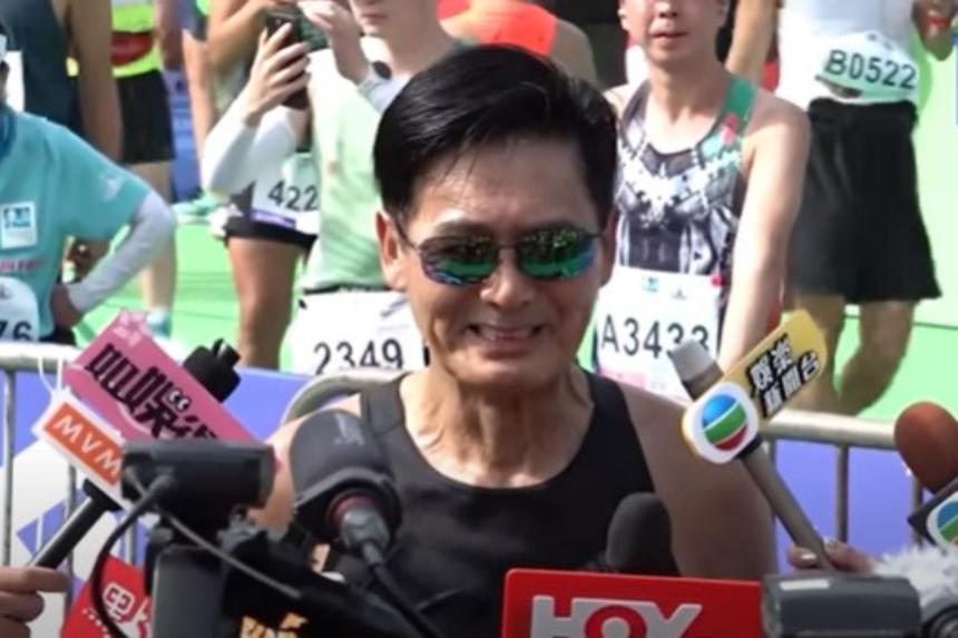 Chow Yun Fat, 68, not satisfied with completing half-marathon in 2hr ...