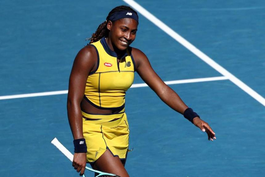 Coco Gauf survives Marta Kostyuk test to reach Australian Open semis ...