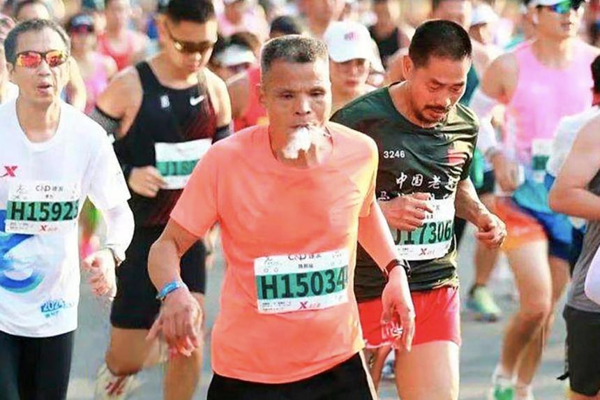 Runner in China banned for 2 years for chain-smoking throughout ...