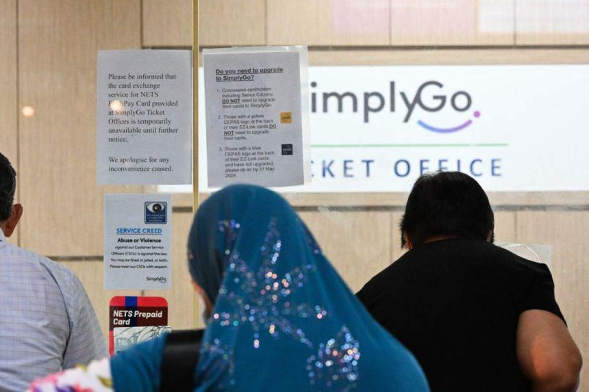 Free exchange of Nets FlashPay cards at SimplyGo ticket offices postponed ‘until further notice ...