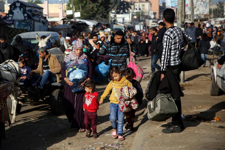 Gaza Health Ministry says 20 Palestinians killed in strike on food aid ...