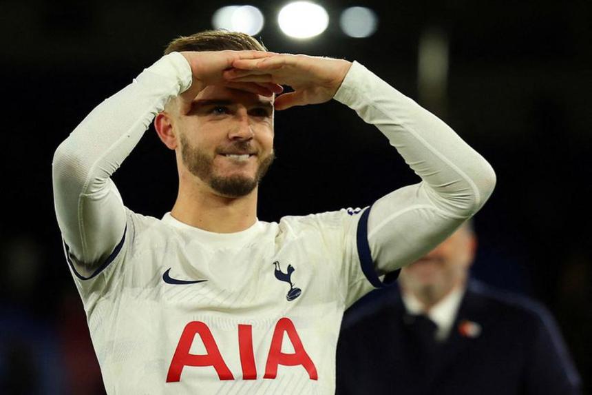 Maddison ready to return for Spurs against Man City | The Straits Times