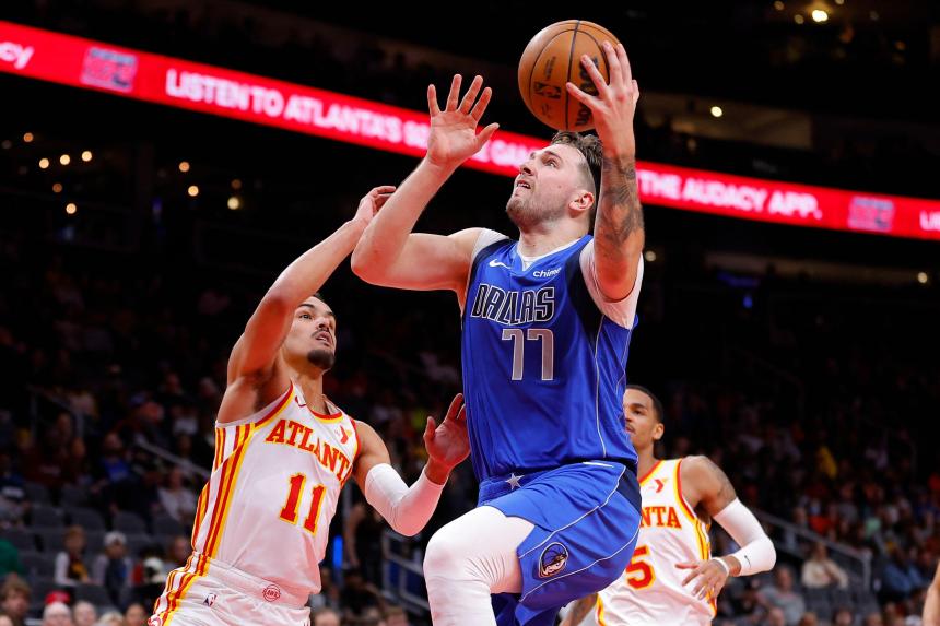Dazzling Luka Doncic scores 73 points as Dallas Mavericks down Atlanta Hawks 148-143 | The ...