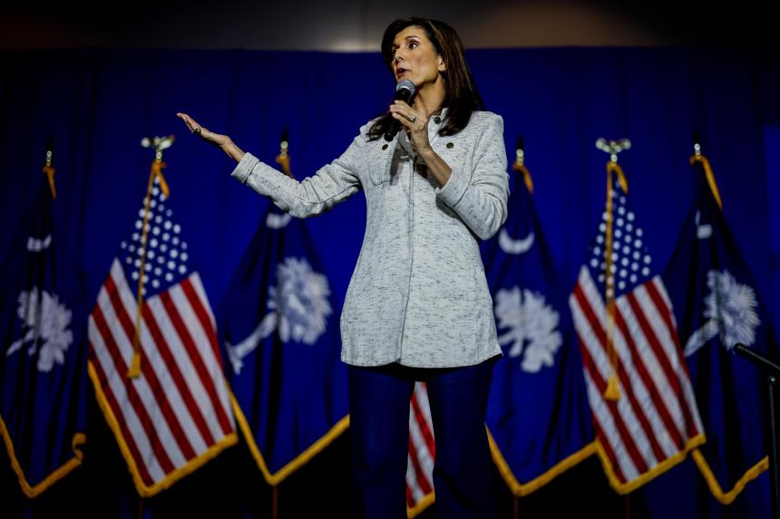 Republican presidential candidate Nikki Haley targeted in ‘swatting ...