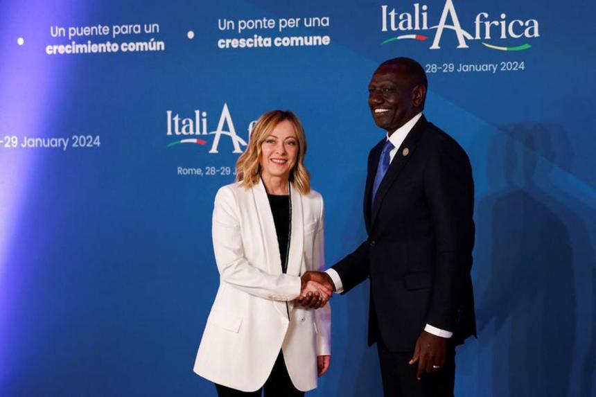 Italy's Meloni opens Africa summit, promises new partnership | The ...