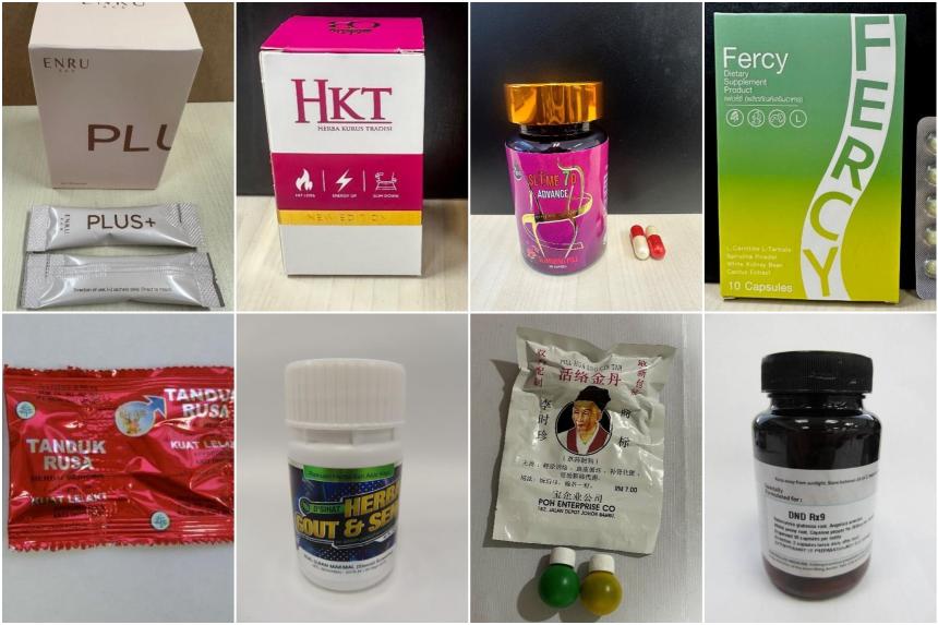HSA removed over 12,000 illegal health product listings, seized more than 1.12 million items in ...
