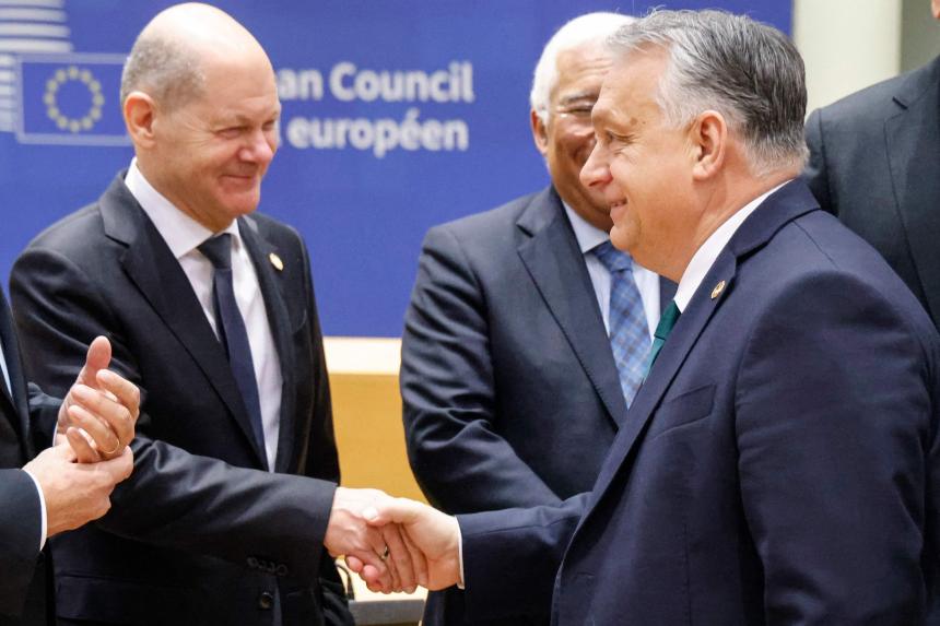 EU summit agrees on Ukraine aid as Hungary falls in line | The Straits ...
