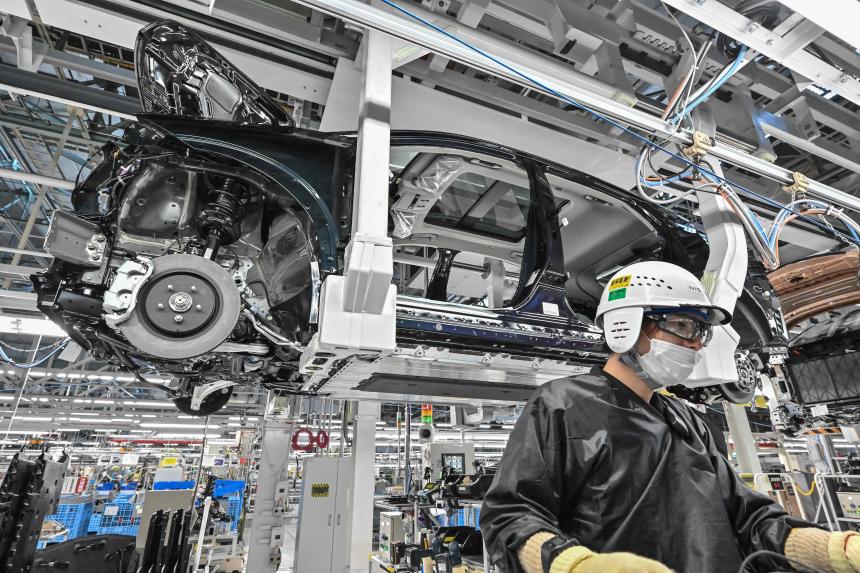 Japan factory activity shrinks modestly on softer demand | The Straits ...