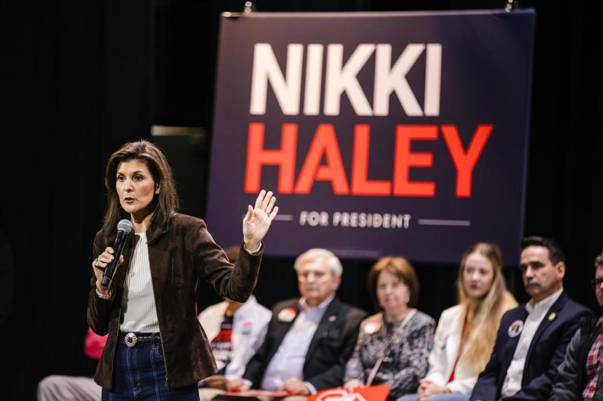 Haley reels from stinging loss in Nevada, while Trump seeks to clean up ...