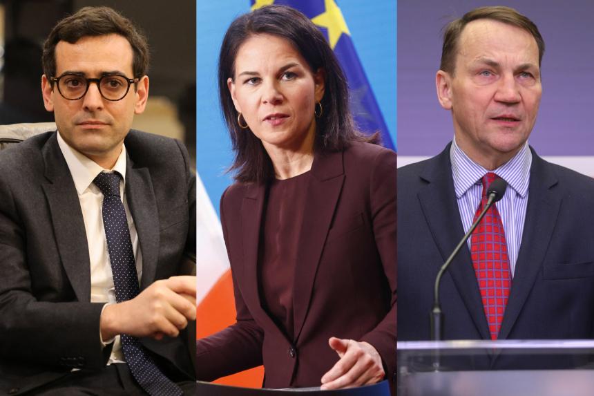 French, German, Polish foreign ministers to meet near Paris | The ...