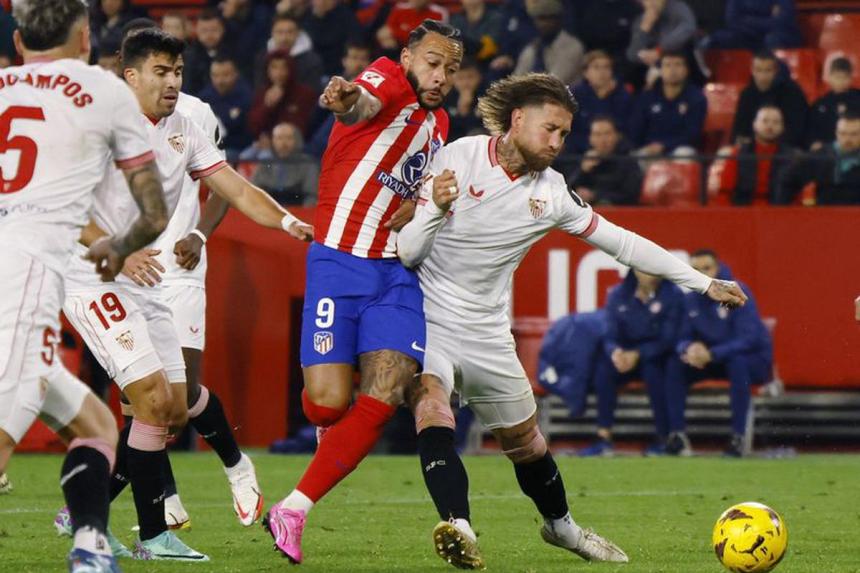 Sevilla claim 1-0 home win over Atletico | The Straits Times