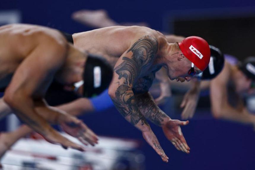Peaty happy to not be favourite for 'three-peat' at Paris | The Straits ...