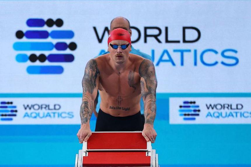 Peaty happy to not be favourite for 'three-peat' at Paris | The Straits ...