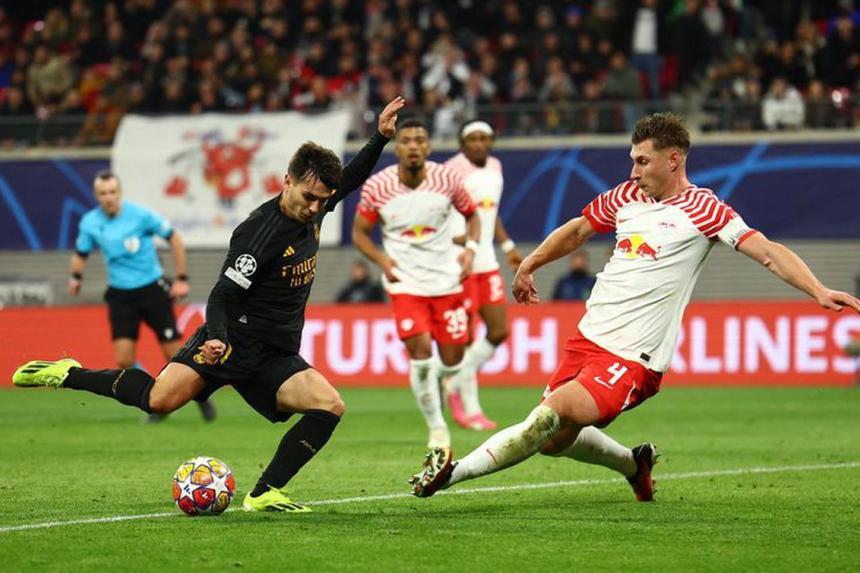 Real Madrid relish Brahim Diaz dazzler, while Leipzig lament Benjamin ...