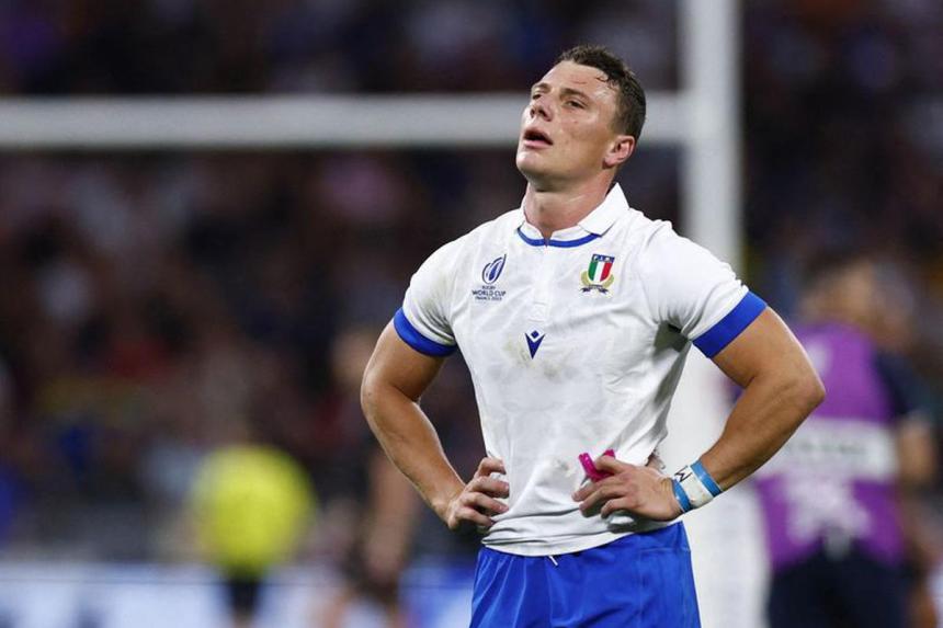 Italy flyhalf Garbisi joins Toulon from Montpellier | The Straits Times