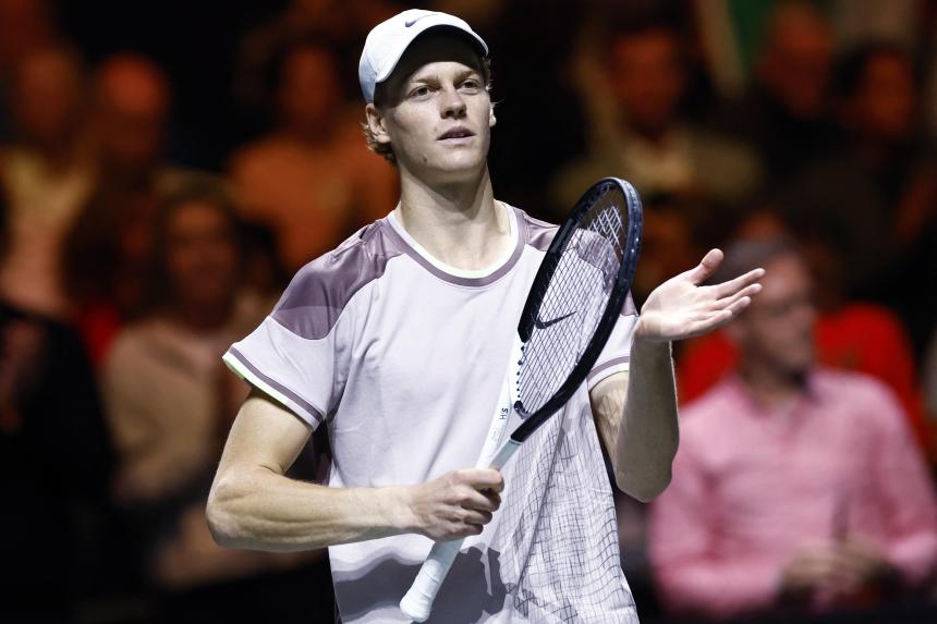 Red-hot Jannik Sinner strolls into Rotterdam final | The Straits Times