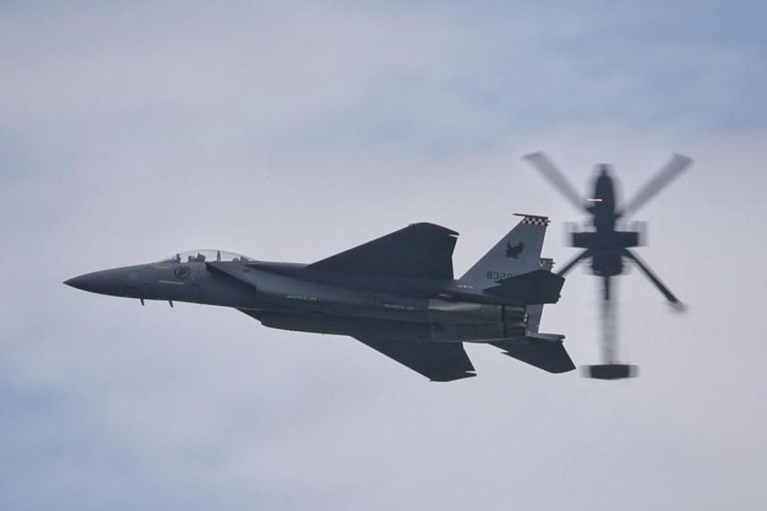 RSAF to perform at Singapore Airshow with F-15SG fighter jet and Apache AH-64D helicopter | The ...