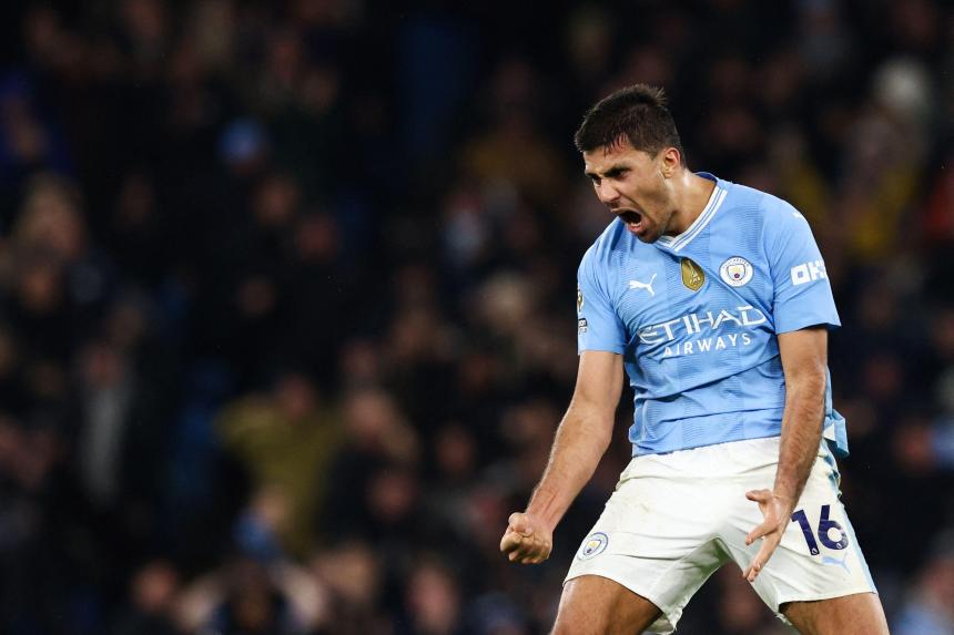 Late Rodri goal earns misfiring Man City a draw with Chelsea | The ...
