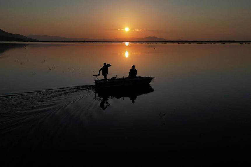 Flooded Greek lake a warning to European farmers battling climate ...