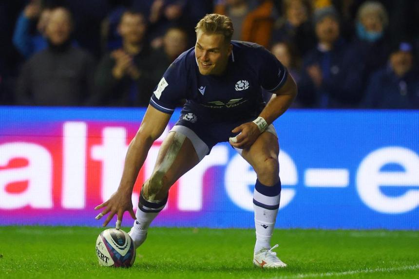 Van der Merwe punishes England once again | The Straits Times