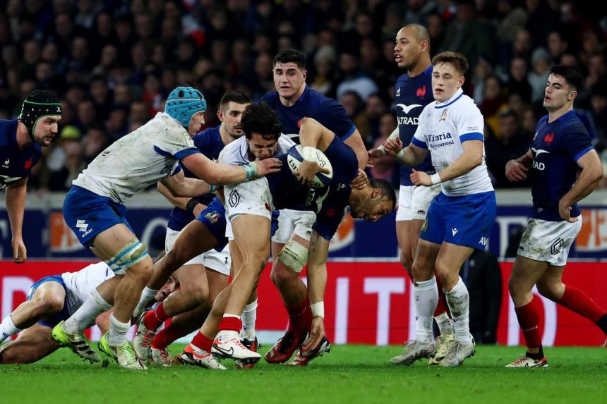 France saved twice in a row by officiating decisions | The Straits Times