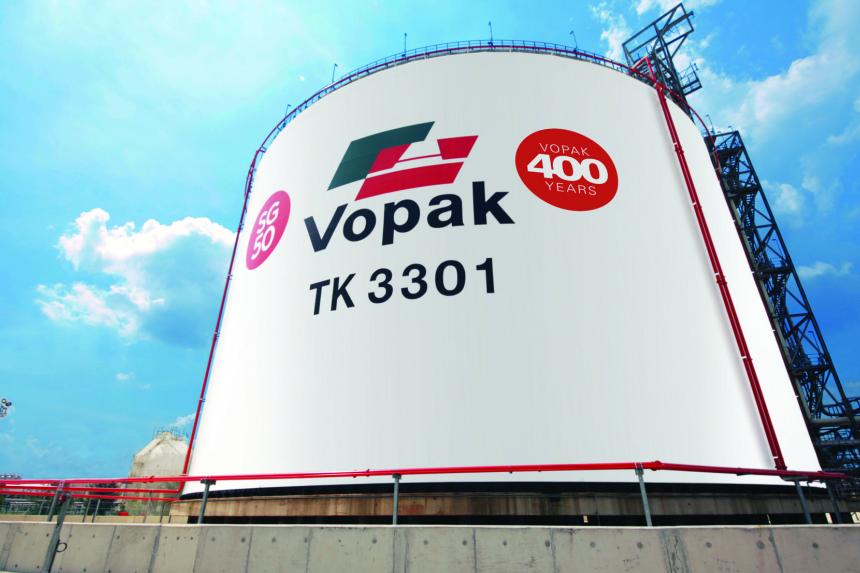 Vopak to convert part of Sebarok terminal in Singapore for marine biofuel blending | The Straits ...