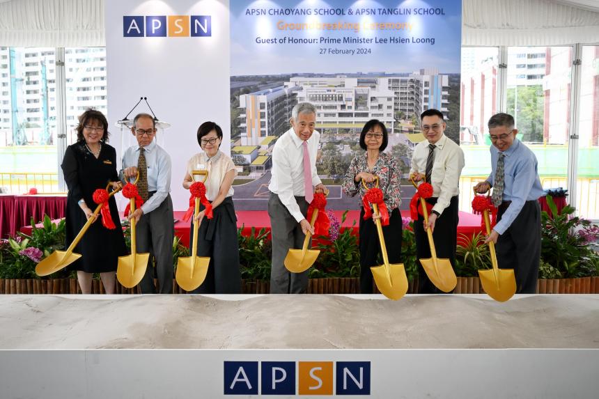 APSN breaks ground on new Ang Mo Kio campus for 2 special education ...