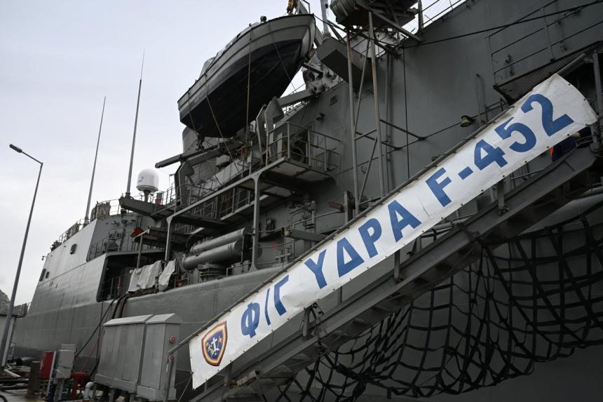 Greek frigate departs to join EU Red Sea mission | The Straits Times