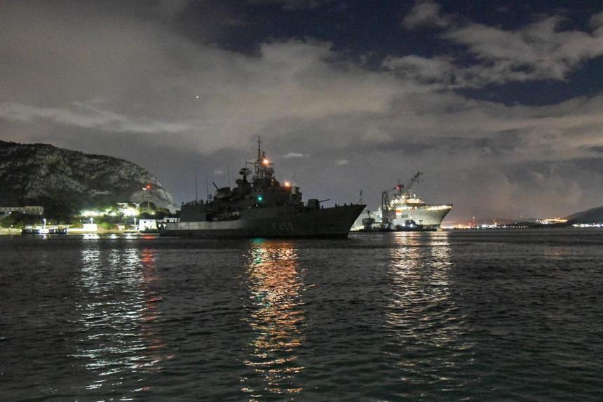 Greek frigate departs to join EU Red Sea mission | The Straits Times